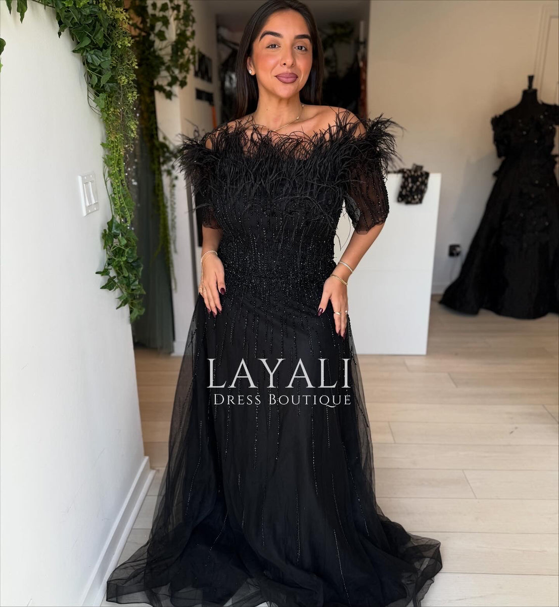 LAYALI MADDELENA FEATHER – LAYALI BOUTIQUE