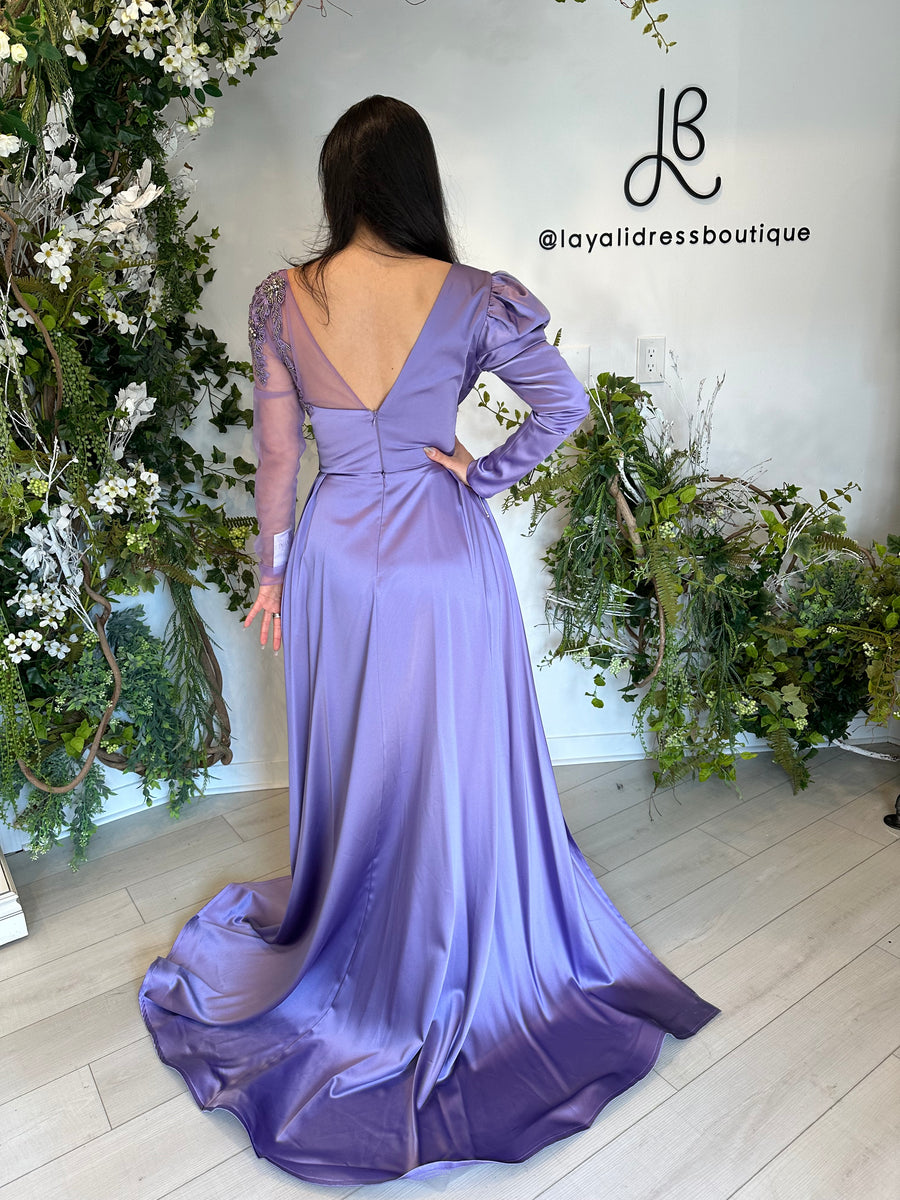 LAYALI JZ1609 (MODEST SATIN) – LAYALI BOUTIQUE