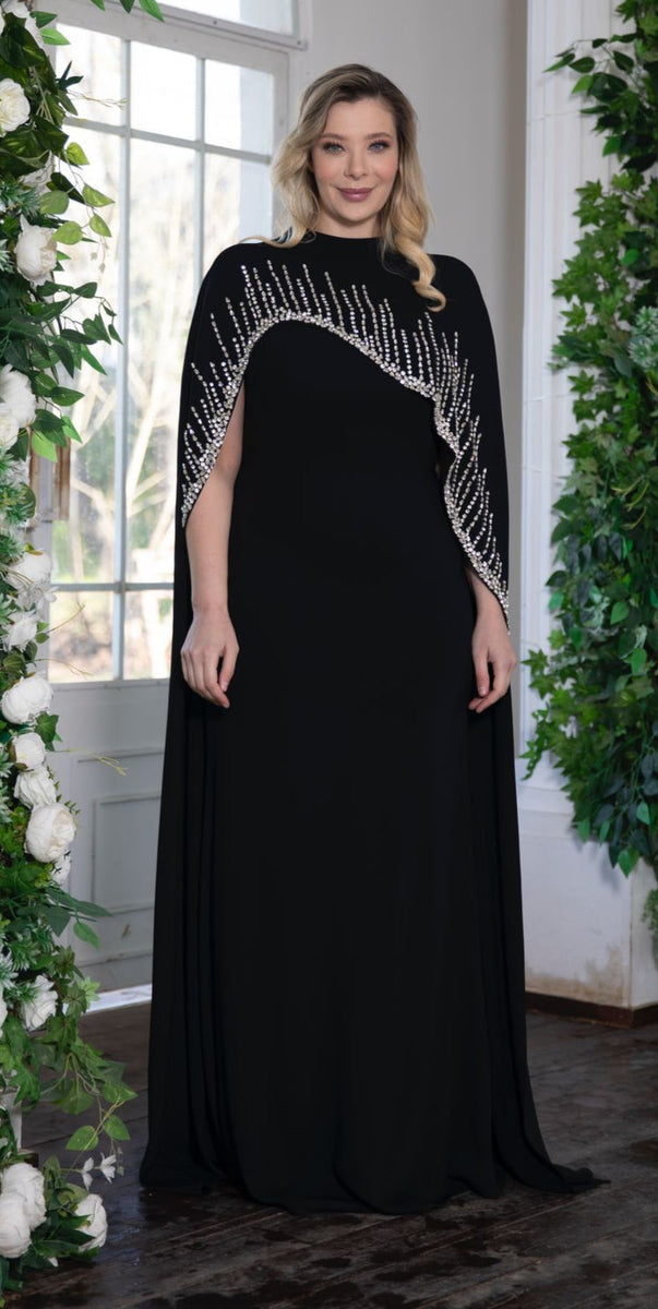 LAYALI KG25539 CAPE PLUS SIZE – LAYALI BOUTIQUE